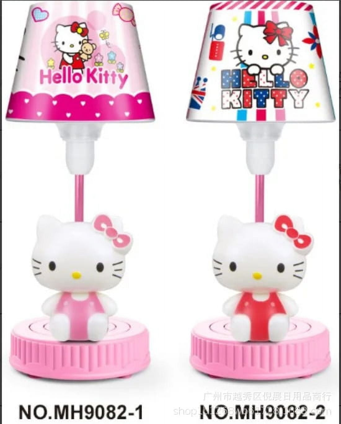 Kawaii Sanrio Hello Kitty Cinnamoroll Bedside Lamps Night Light Kawaii New Creativity Chargeable ...