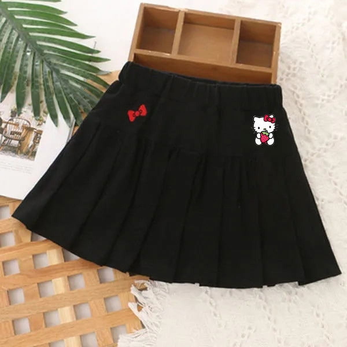 Kawaii Sanrio Hello Kitty Cinnamoroll Children Skirts Anime My Melody ...