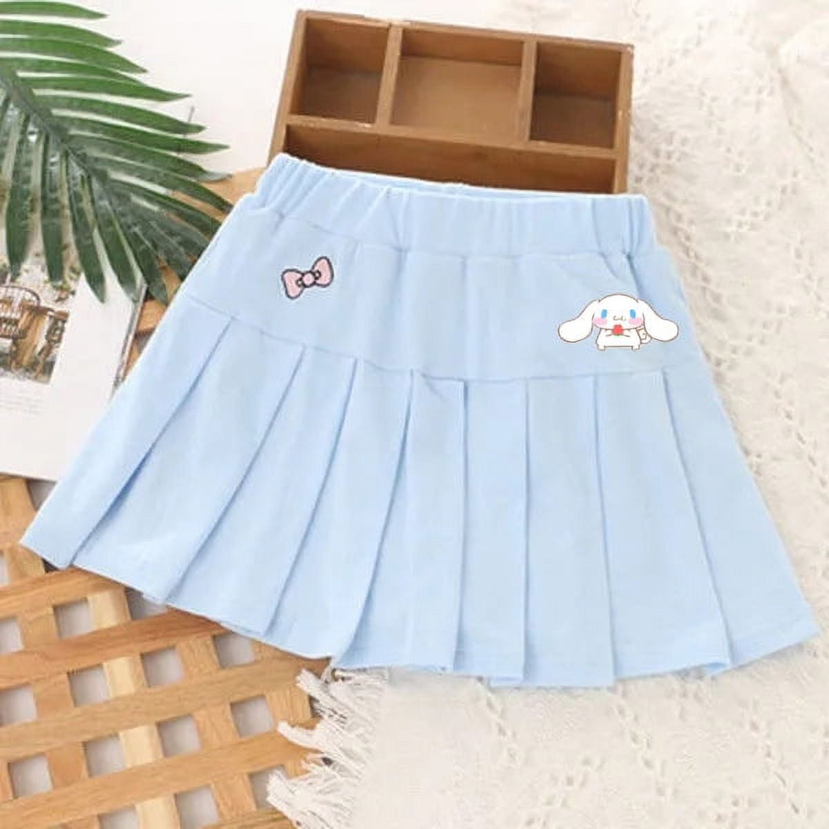 Kawaii Sanrio Hello Kitty Cinnamoroll Children Skirts Anime My Melody ...