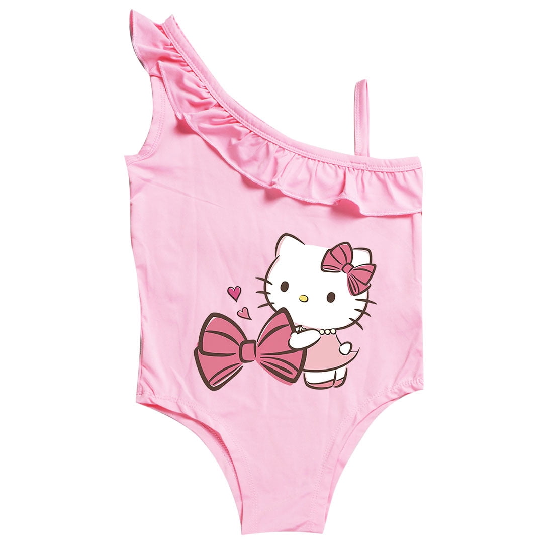 Kawaii Sanrio Hello Kitty Cinnamoroll Kids Swimsuit Summer Cute Cartoon ...