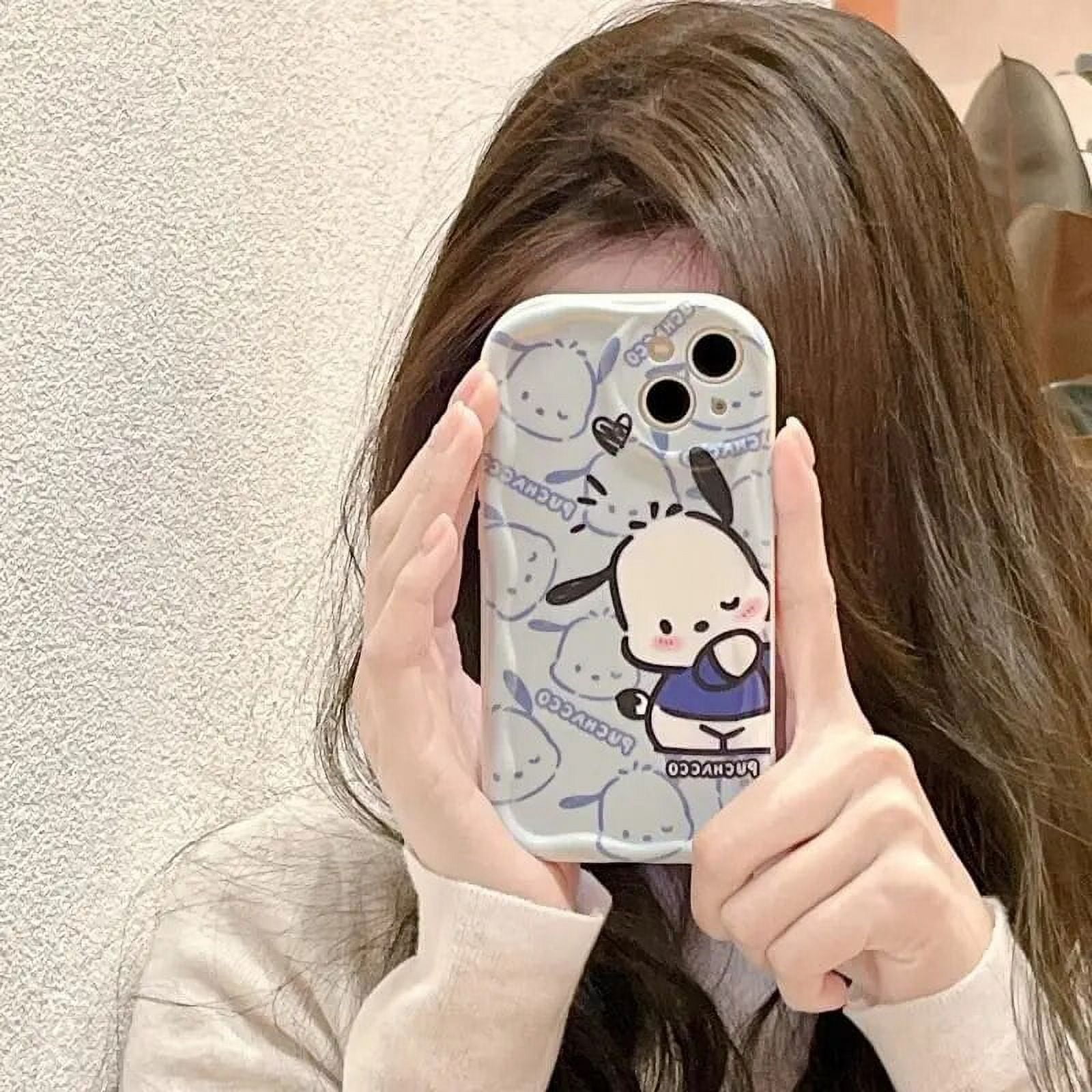 Kawaii Sanrio Hello Kitty Cinnamoroll Pompompurin Kuromi Mobile Phones ...