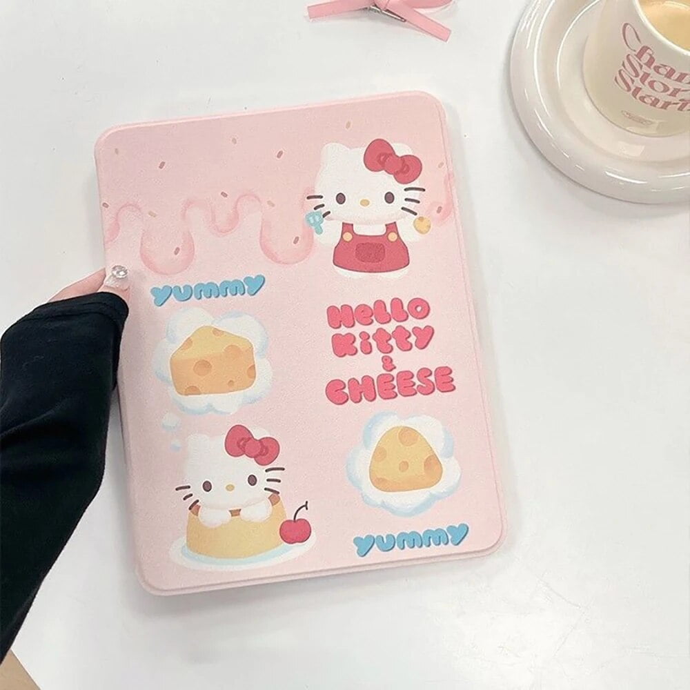 Kawaii Sanrio Hello Kitty Ipad Protective Case 12.9-Inch Ipad Pro 2022/ ...