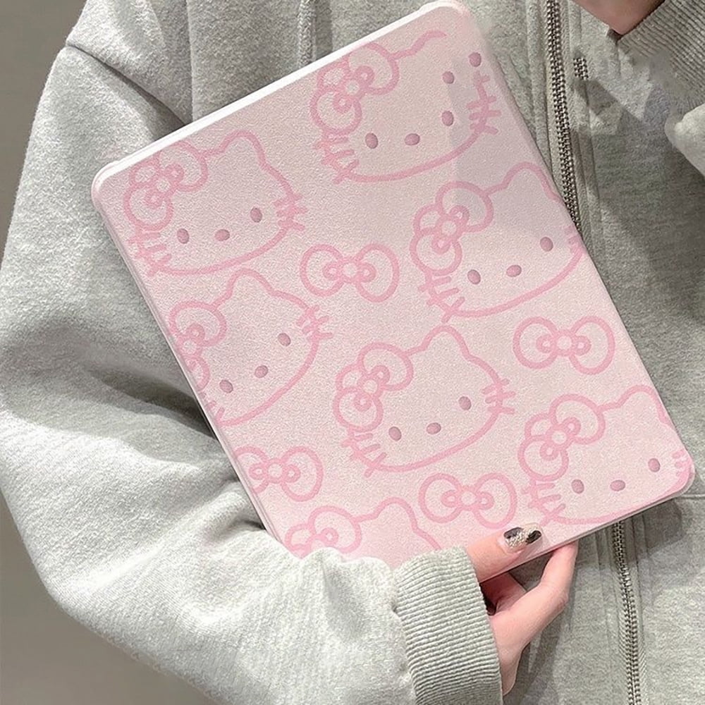 Kawaii Sanrio Hello Kitty Ipad Protective Cases Ipad Air3/4/5 Cartoon ...
