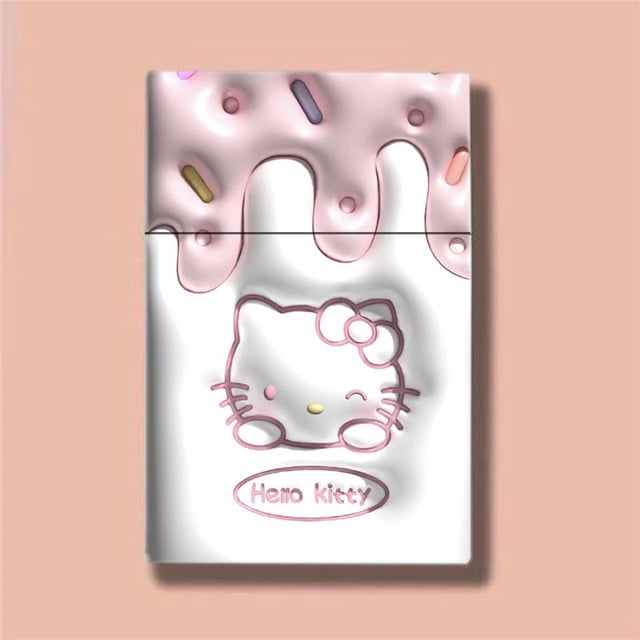 Kawaii Sanrio Hello Kitty Kuromi Melody Cinnamoroll Anime Plastic ...