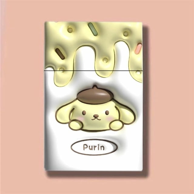 Kawaii Sanrio Hello Kitty Kuromi Melody Cinnamoroll Anime Plastic ...