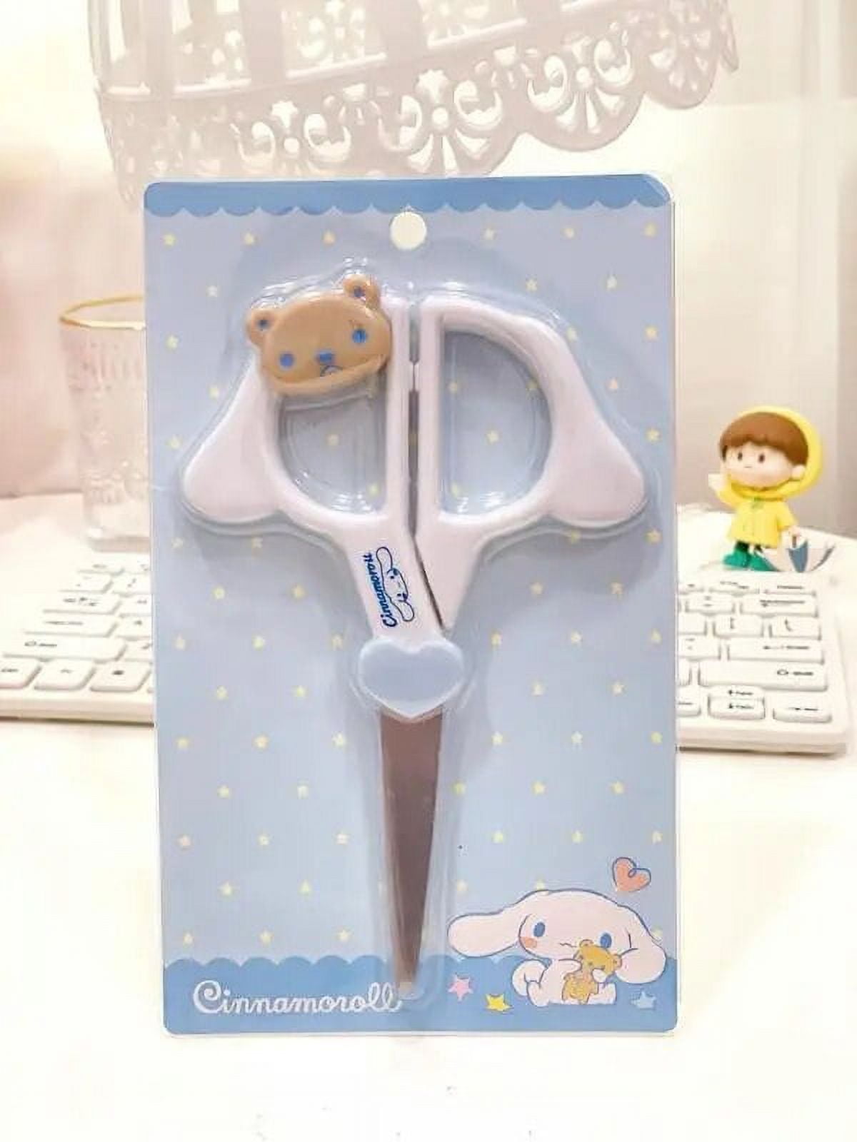 Kawaii Sanrio Hello Kitty Kuromi Scissors Portable Stainless Steel ...