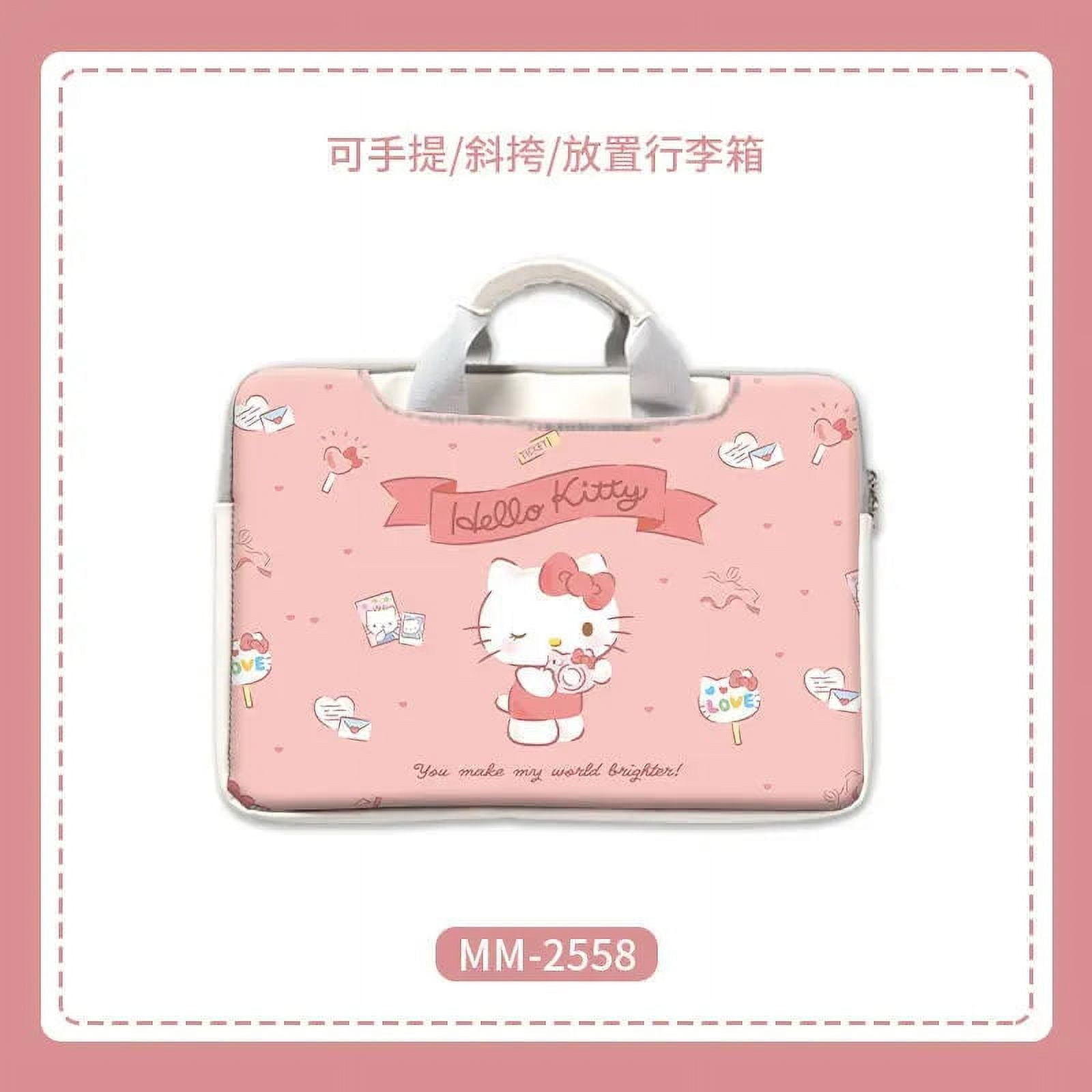 Kawaii Sanrio Hello Kitty Laptop Bag Waterproof Storage Notebook Bag 13 ...
