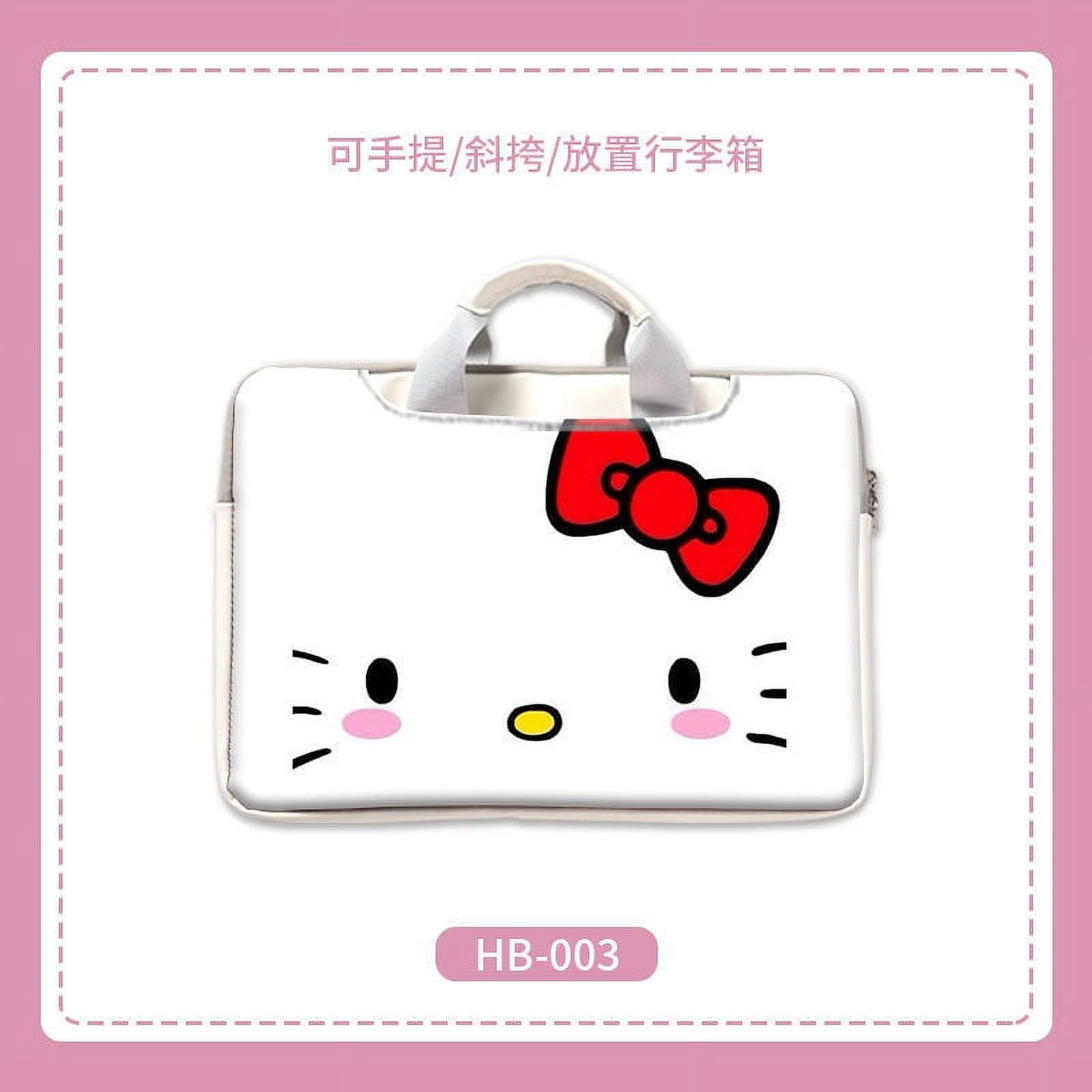 Kawaii Sanrio Hello Kitty Laptop Bag Waterproof Storage Notebook Bag 13 ...