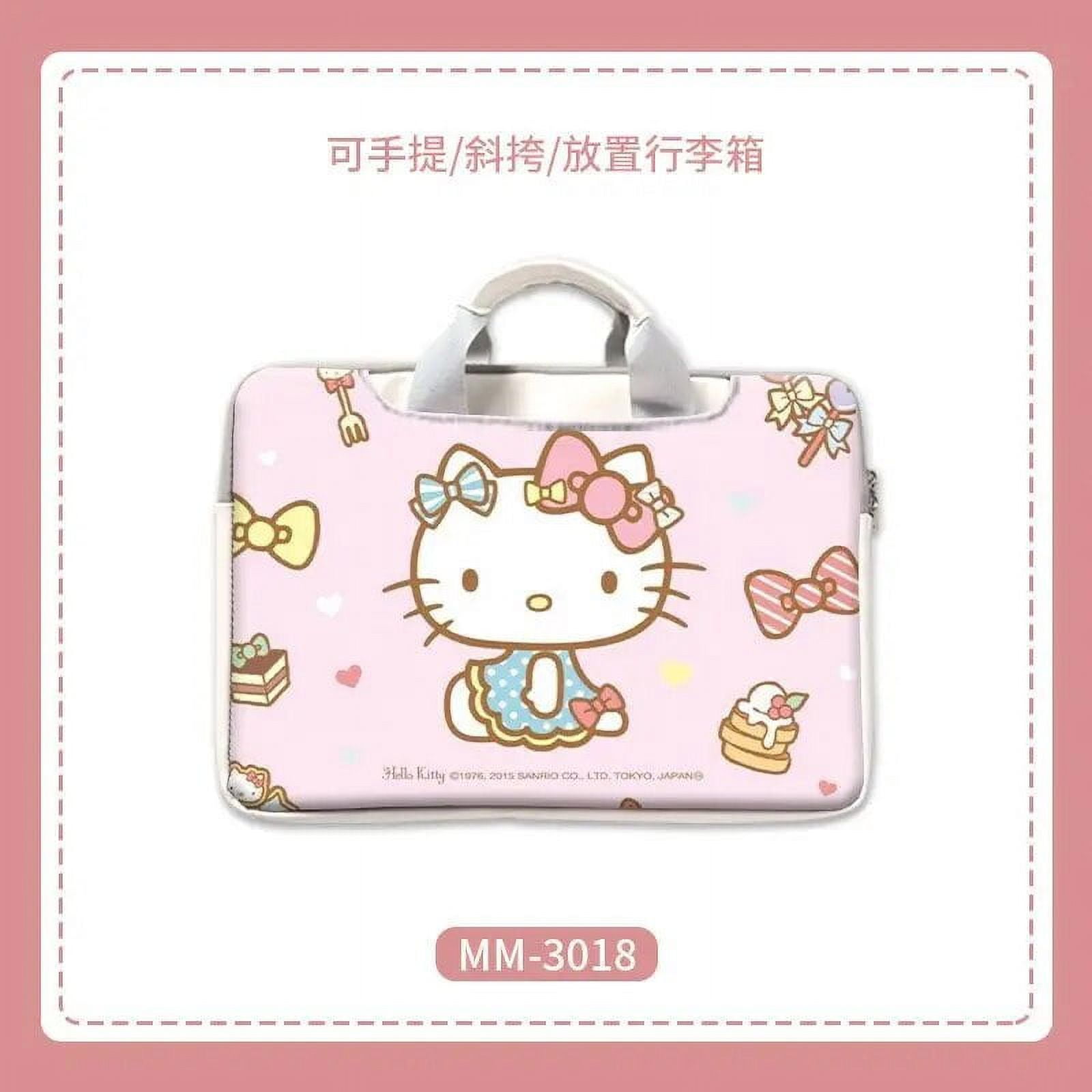 Kawaii Sanrio Hello Kitty Laptop Bag Waterproof Storage Notebook Bag 13 ...