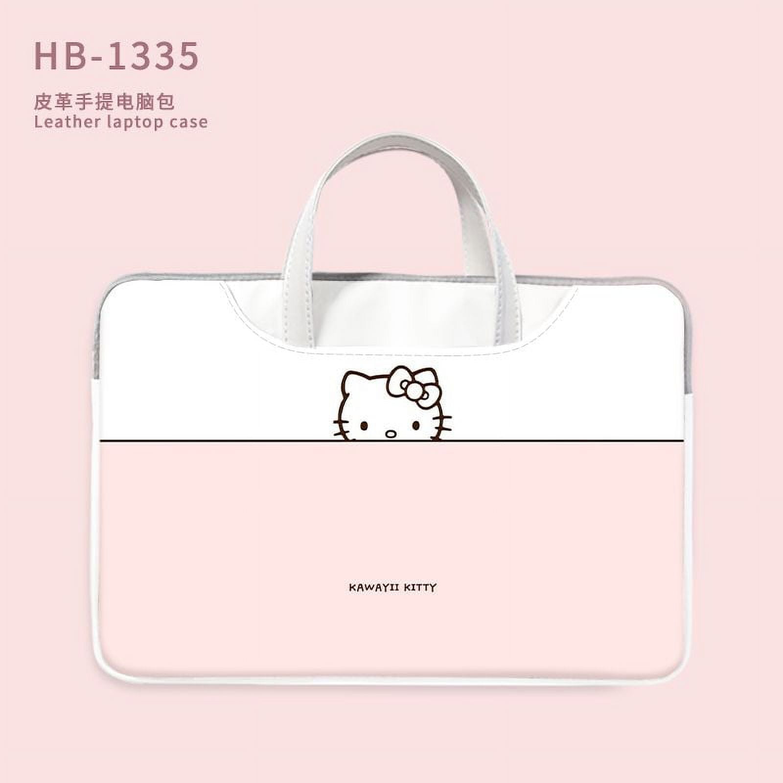 Kawaii Sanrio Hello Kitty Laptop Bag Waterproof Storage Notebook Bag 13 ...