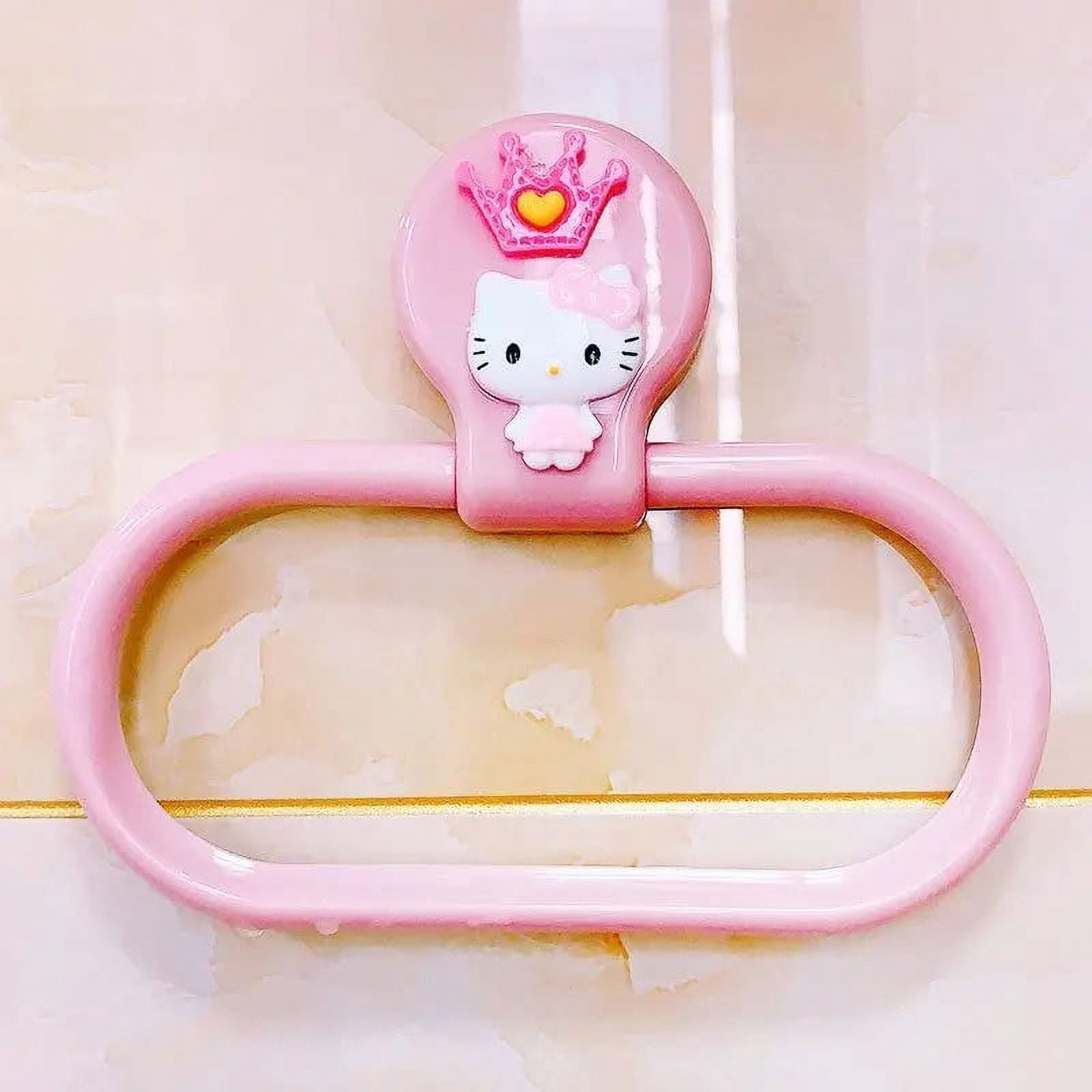 Kawaii Sanrio Hello Kitty My Melody Little Twin Star Cartoon Bathroom ...