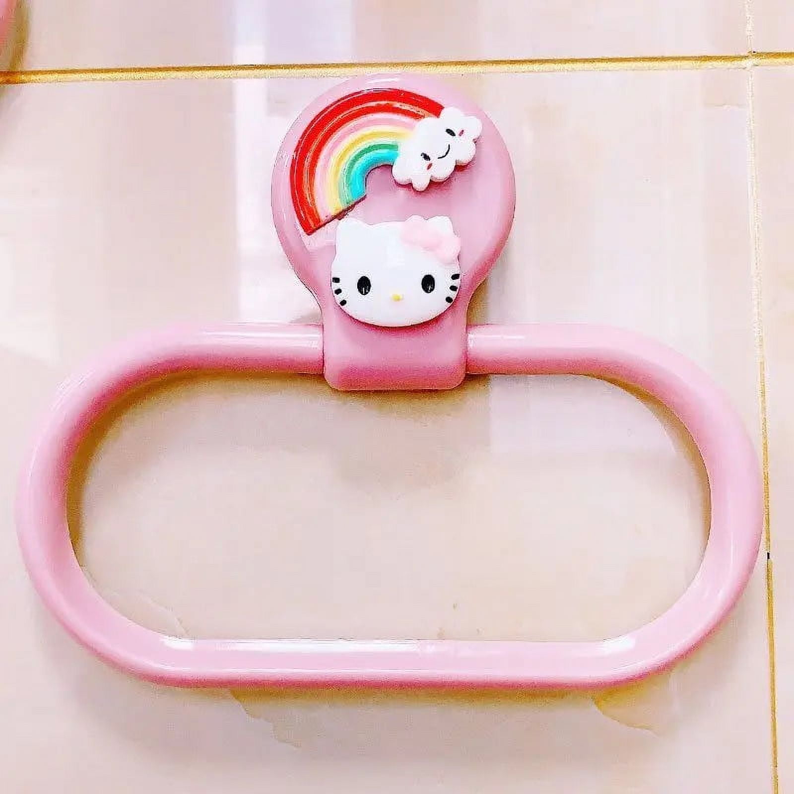 Kawaii Sanrio Hello Kitty My Melody Little Twin Star Cartoon Bathroom ...