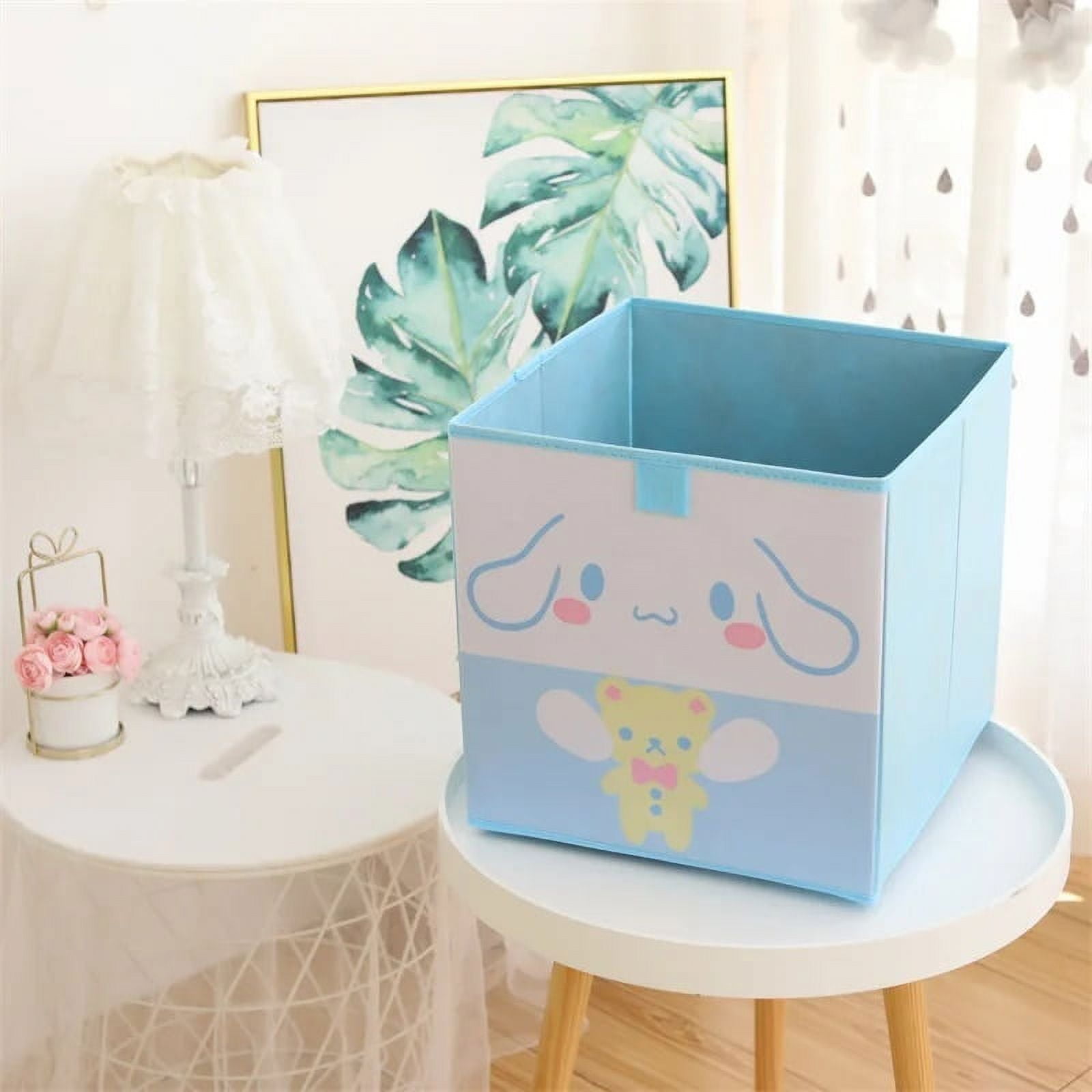 Kawaii Sanrio Hello Kitty Storage Box Cinnamoroll My Melody Kulomi ...