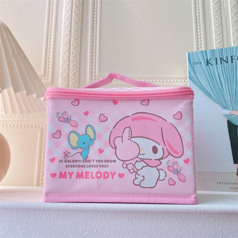 Kawaii Sanrio Hello Kitty Storage Box Cinnamoroll My Melody Kuromi ...