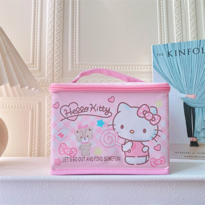 Kawaii Sanrio Hello Kitty Storage Box Cinnamoroll My Melody Kuromi ...