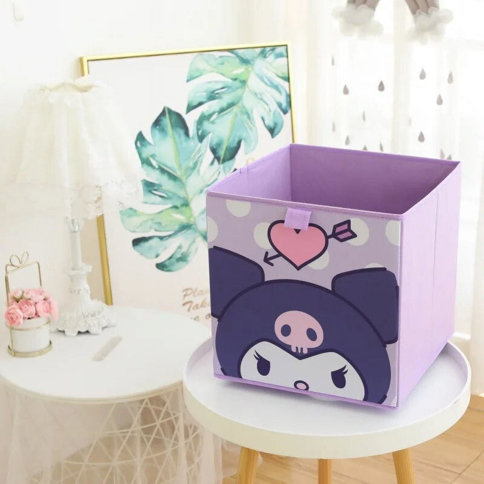 Kawaii Sanrio Hello Kitty Storage Box Cinnamoroll My Melody Kuromi ...