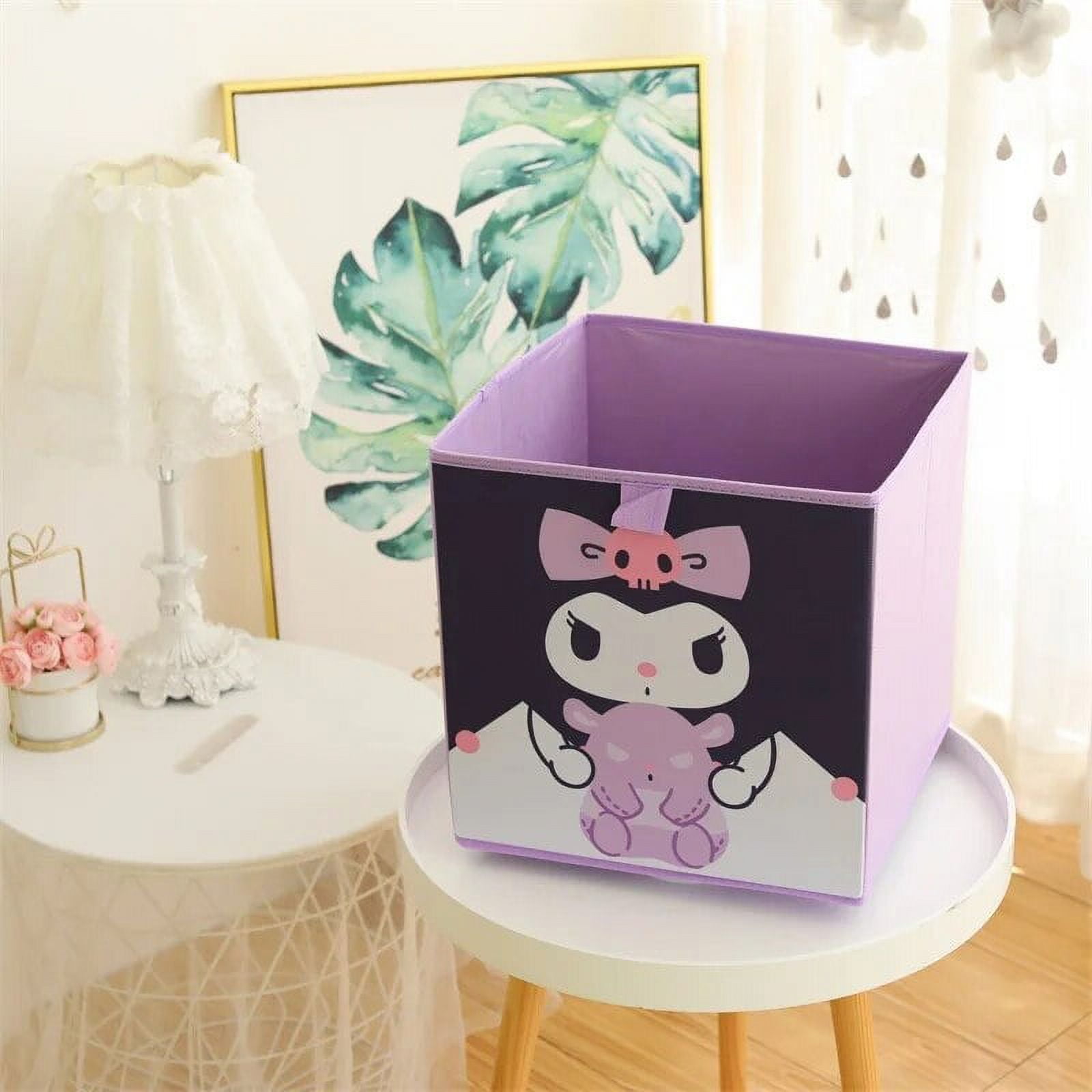 Kawaii Sanrio Hello Kitty Storage Box Cinnamoroll My Melody Kuromi ...