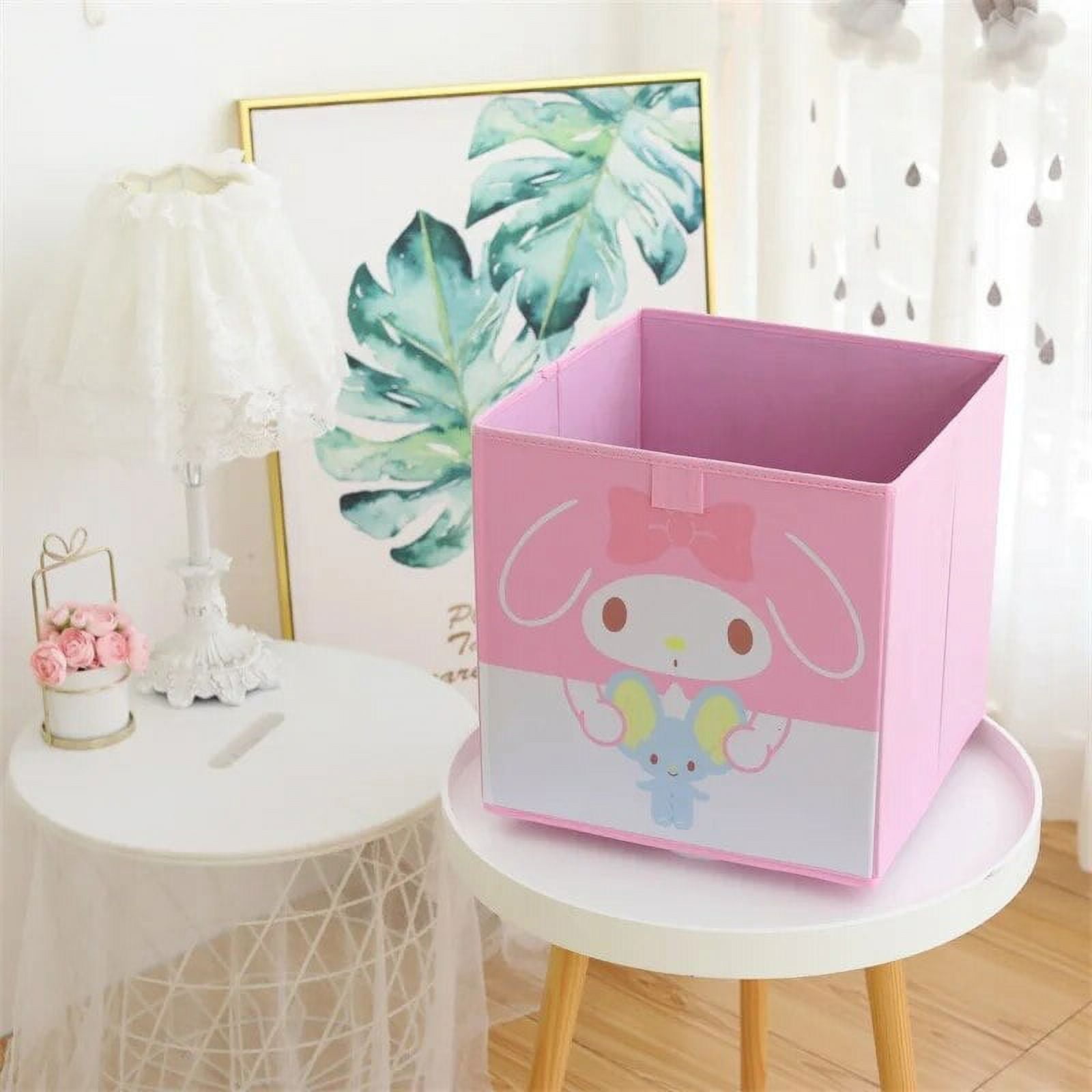 Kawaii Sanrio Hello Kitty Storage Box Cinnamoroll My Melody Kuromi ...