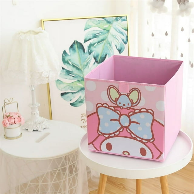 Kawaii Sanrio Hello Kitty Storage Box Cinnamoroll My Melody Kuromi ...