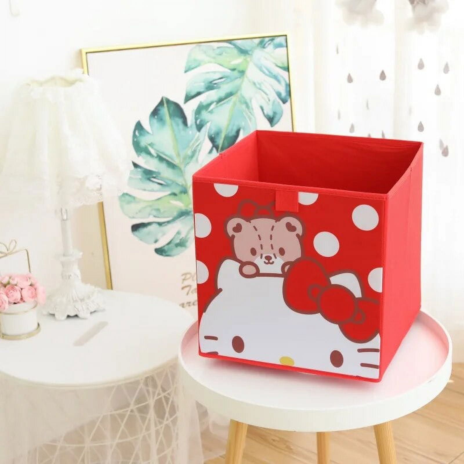 Kawaii Sanrio Hello Kitty Storage Box Cinnamoroll My Melody Kuromi ...
