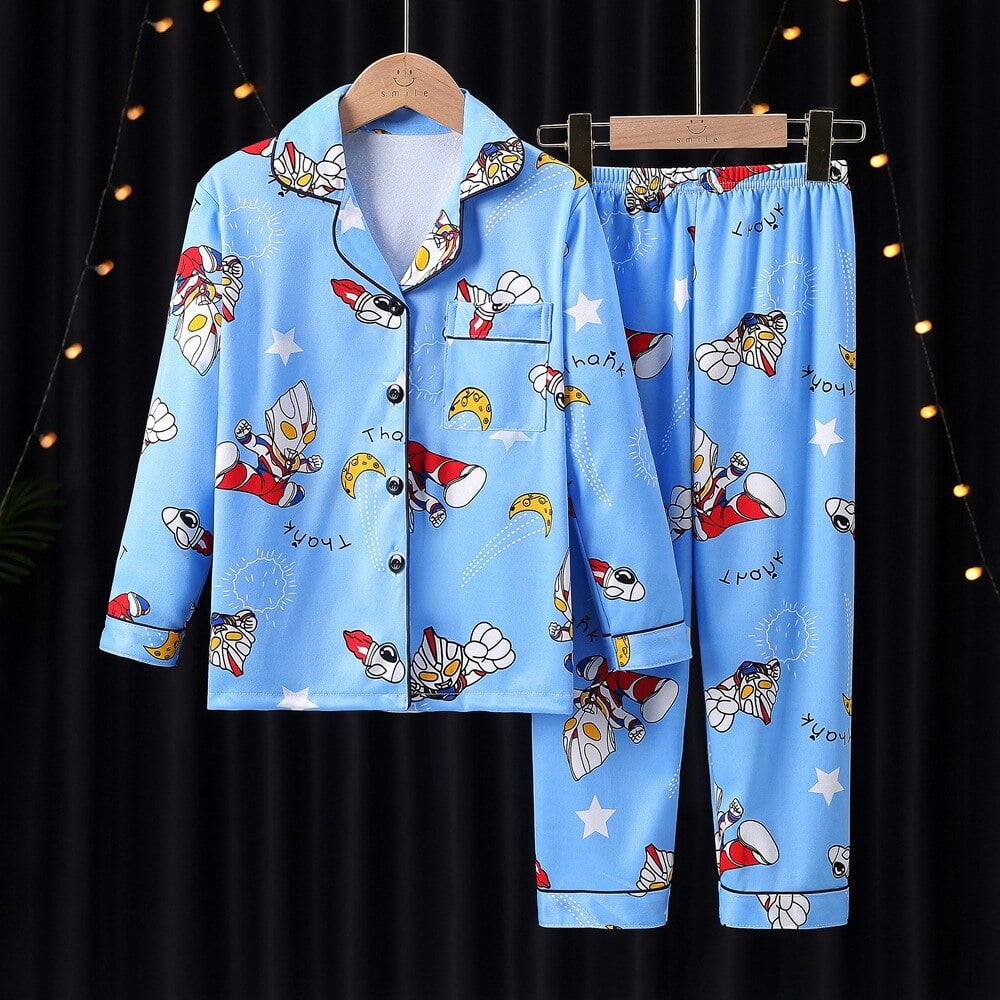 Kawaii Sanrio Hello Kitty Y2k Long Sleeve Pajamas Anime Cinnamoroll My ...