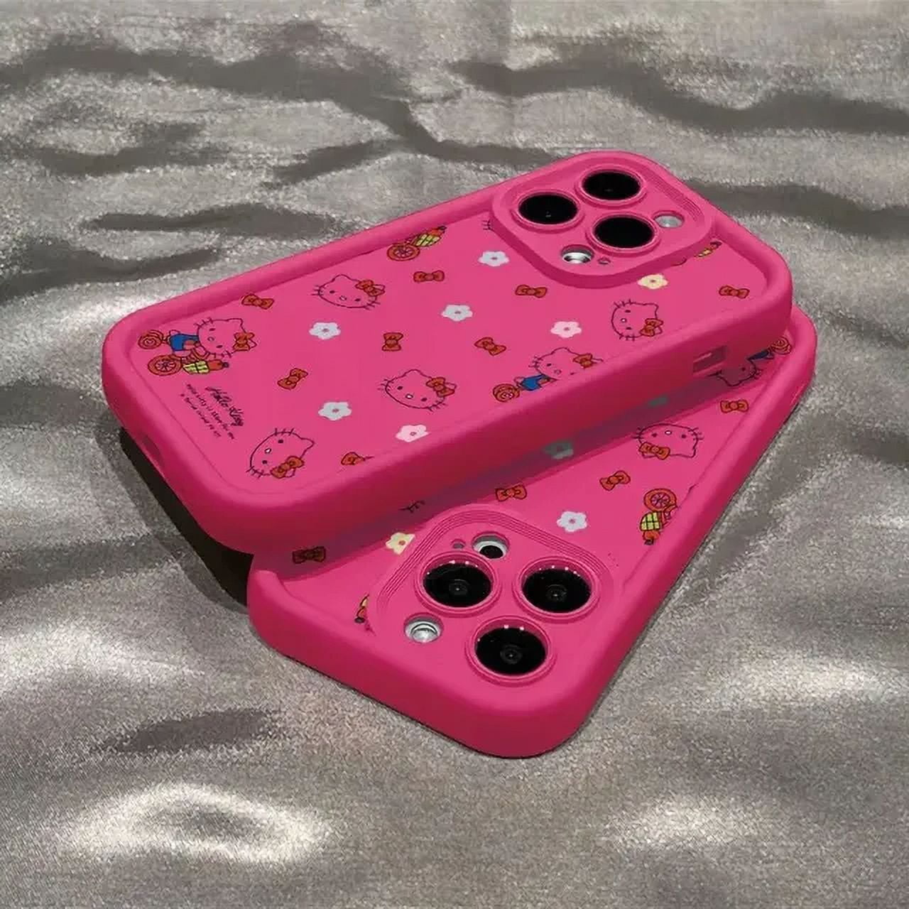 Kawaii Sanrio Hello Kittys Phone Case Cute Cartoon IPhone 7 8 15 14 ...