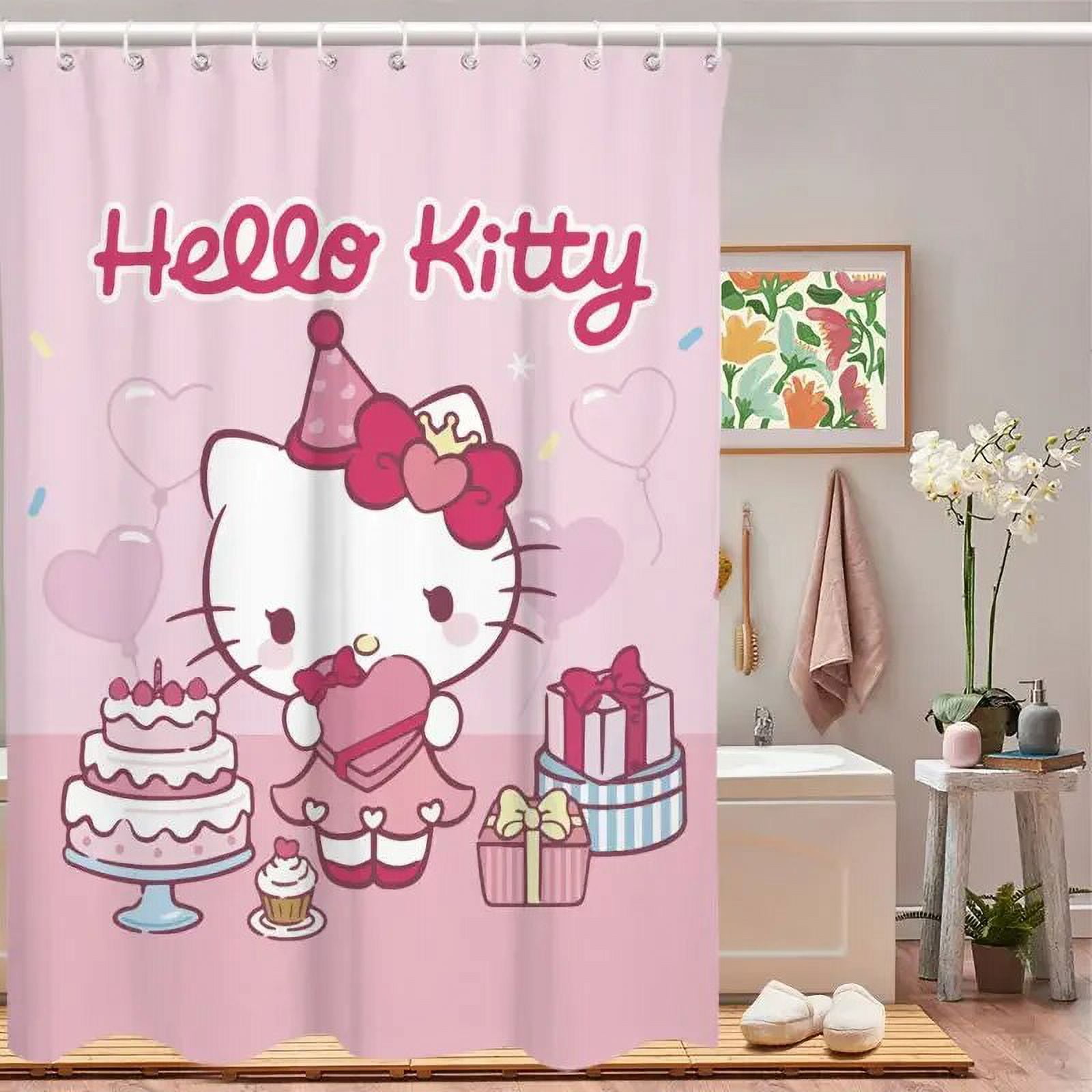 Kawaii Sanrio Hellokitty Cinnamoroll Mymelody Kuromi Cartoon Shower