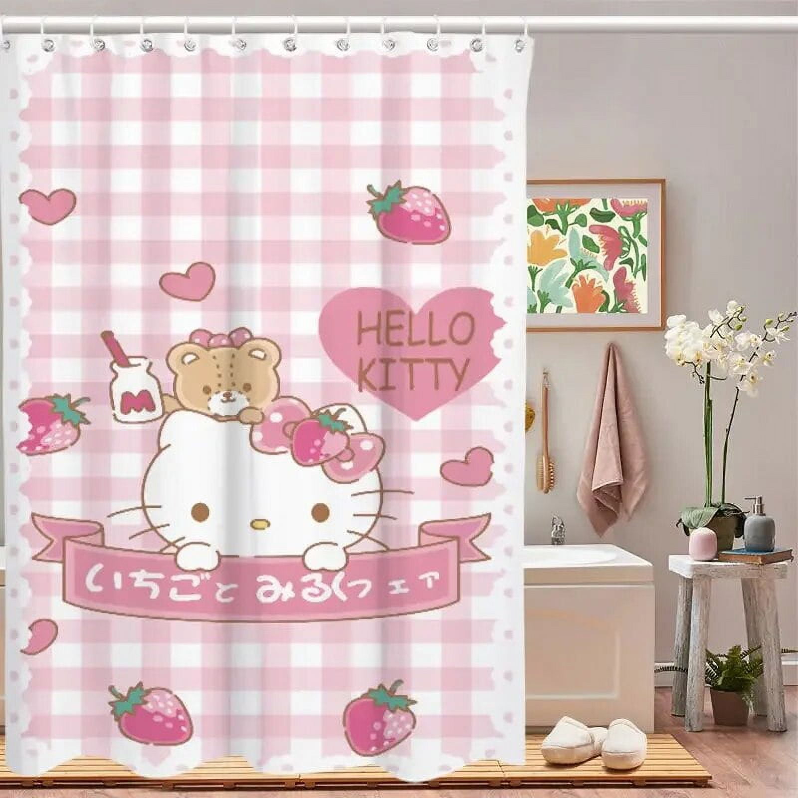 Kawaii Sanrio Hellokitty Cinnamoroll Mymelody Kuromi Cartoon Shower