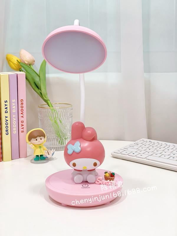 Kawaii Sanrio Hellokitty Kuromi Cinnamoroll Desktop Desk Lamp Usb ...