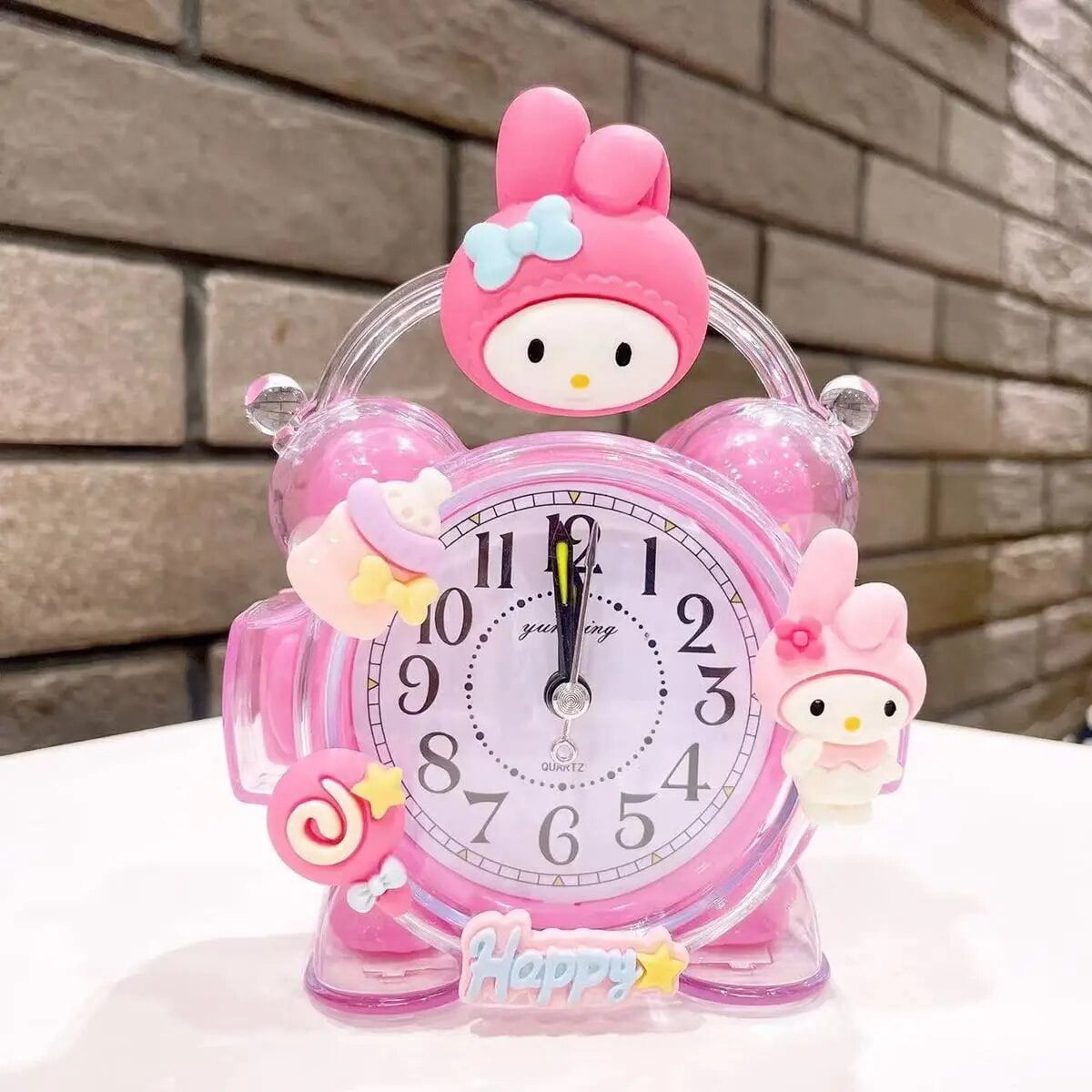 Kawaii Sanrio Hellokitty Mymelody Cinnamoroll Alarm Clock Anime Kitchen ...