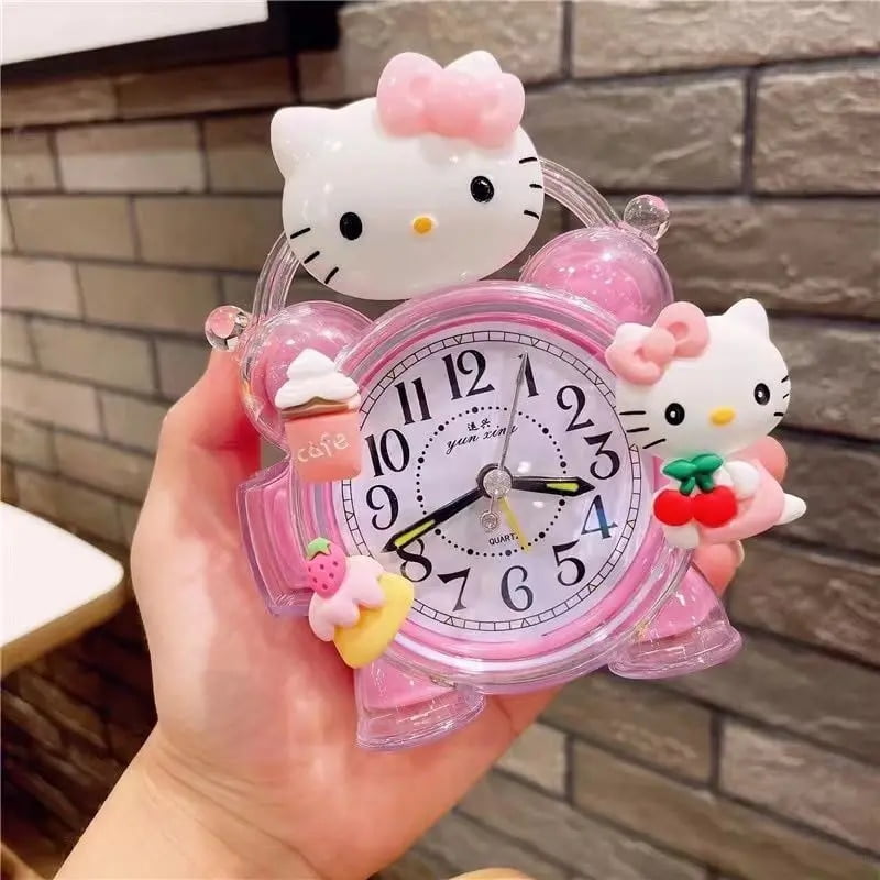 Kawaii Sanrio Hellokitty Mymelody Cinnamoroll Alarm Clock Anime Kitchen ...