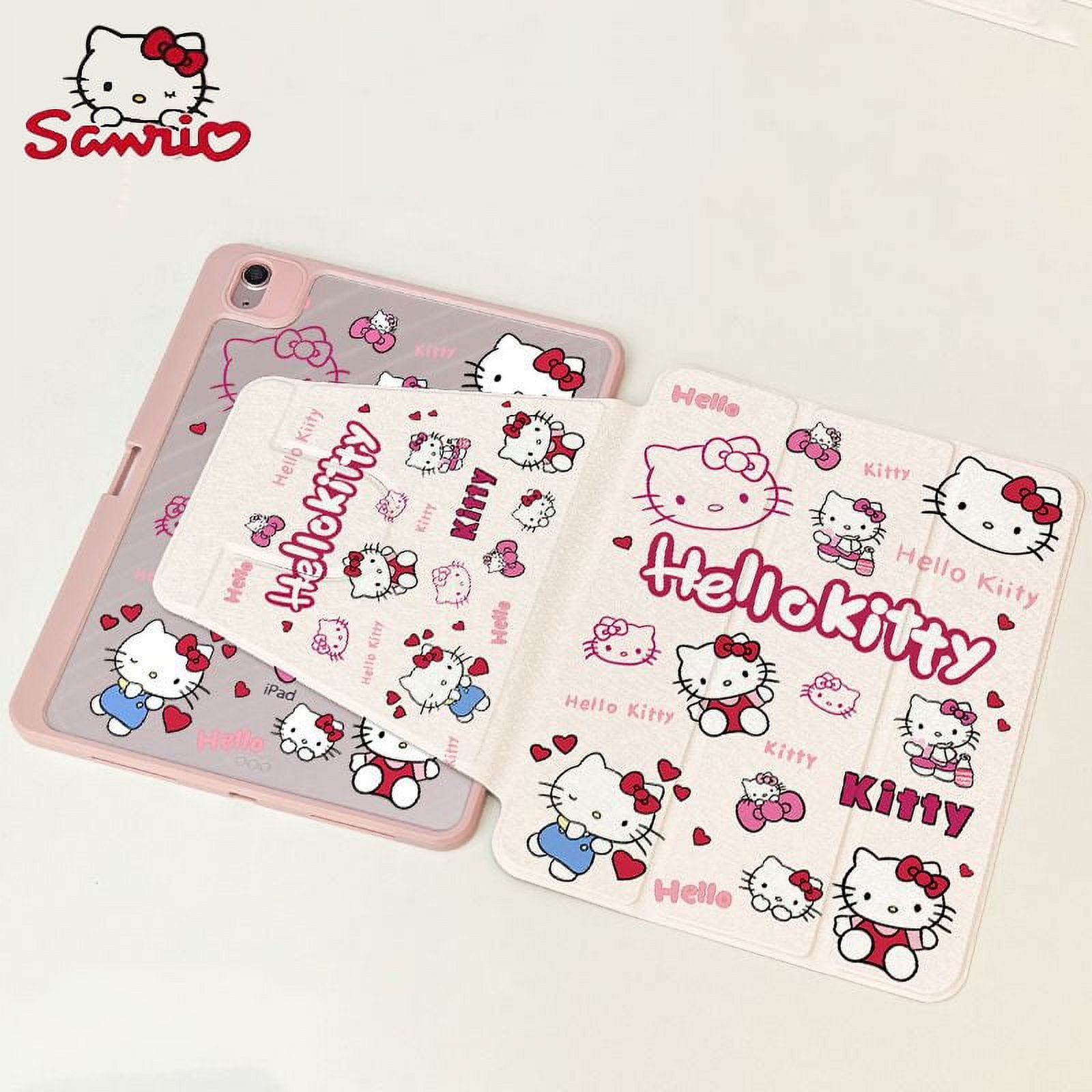 Kawaii Sanrio Ipad 2024Pro Hello Kitty ipad 2021 Protective Case 9th ...