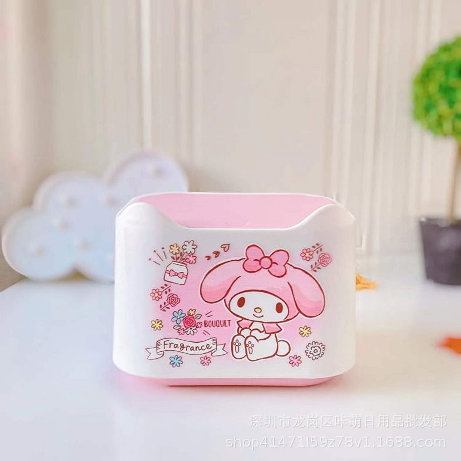 Kawaii Sanrio Kitty My Melody Kuromi Anime Kawaii Desktop Pressed Trash ...