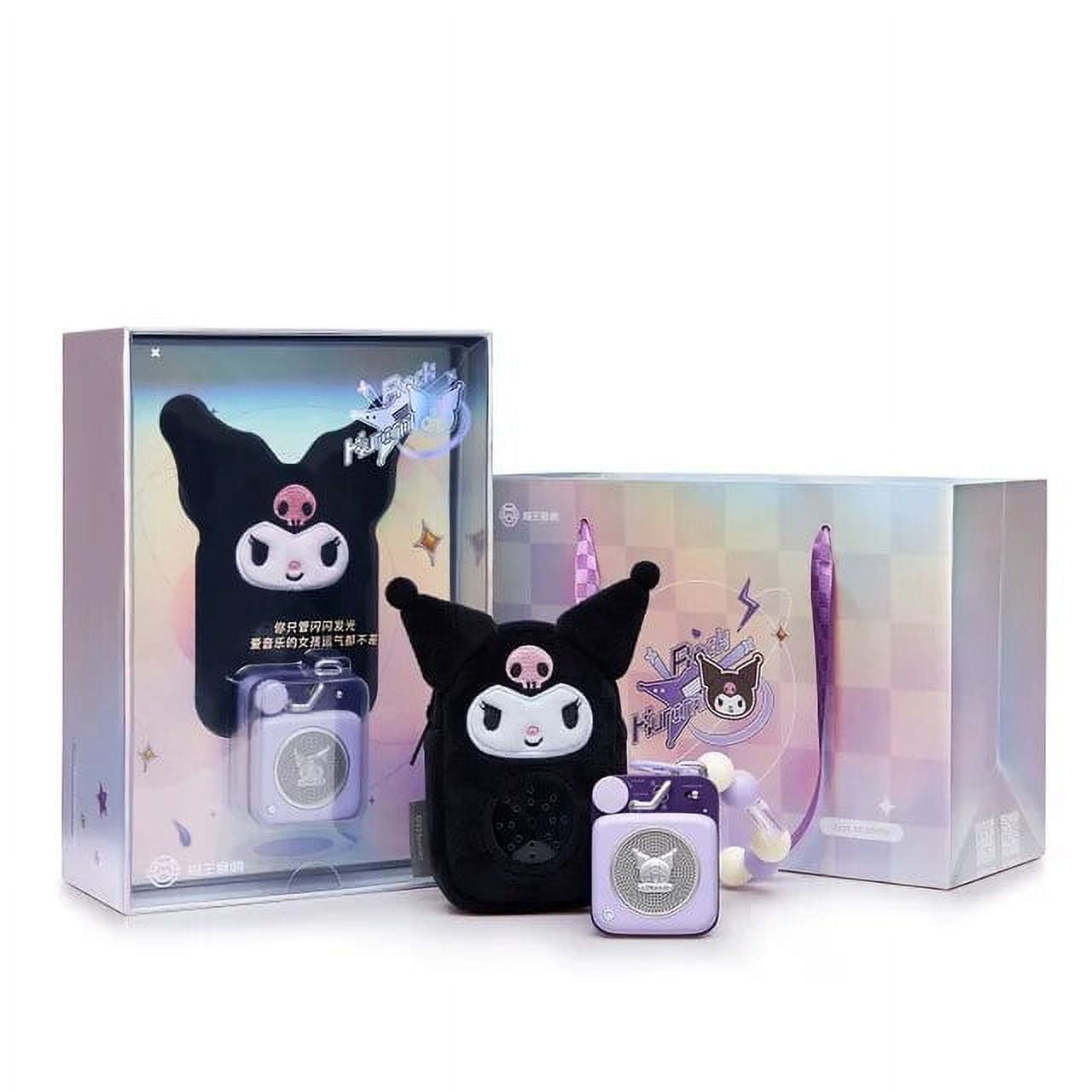 Kawaii Sanrio Kuromi Atomic Phonograph B612 Bluetooth Speaker Rock ...