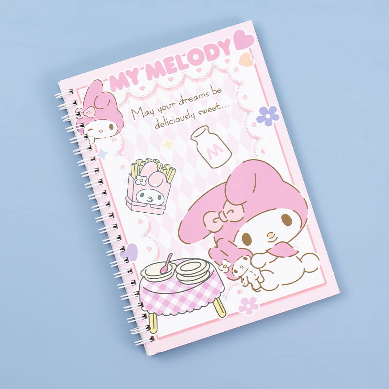 Kawaii Sanrio Kuromi Book A5 Books Exercise Cute Stationery Cinnamoroll ...