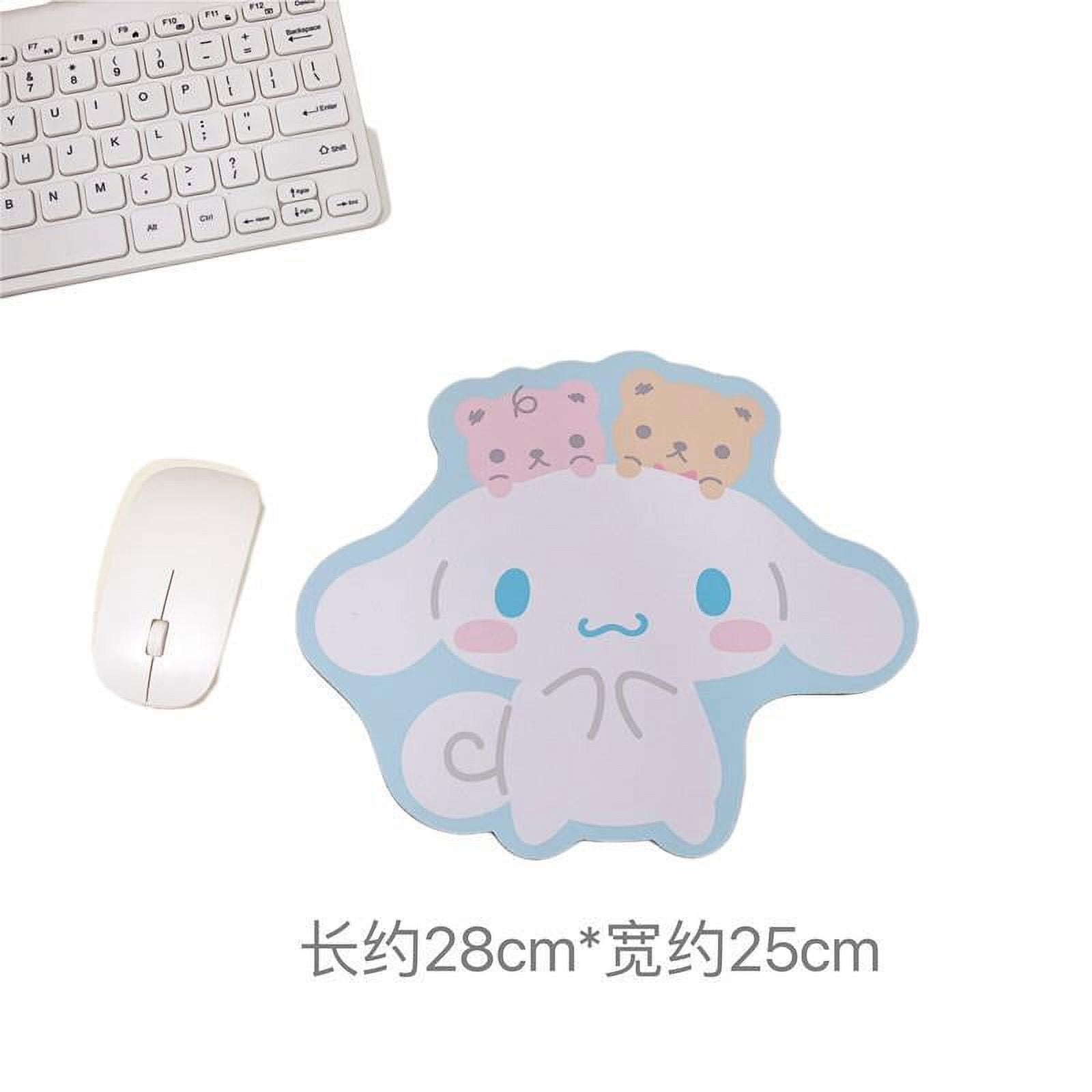 Kawaii Sanrio Kuromi Cinnamoroll Mouse Pads Computer Cute Irregular ...