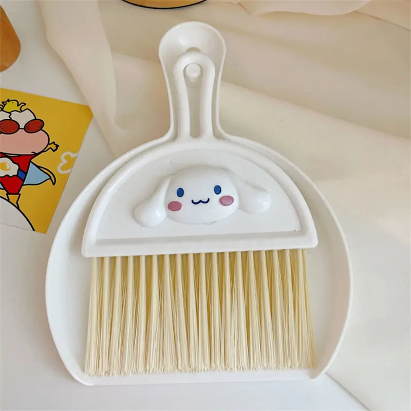 Kawaii Sanrio Kuromi Cinnamoroll My Melody Desktop Broom Set Dormitory ...