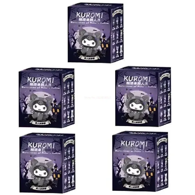 Kawaii Sanrio Kuromi Figure Werewolf Kill Series Blind Box Trendy ...
