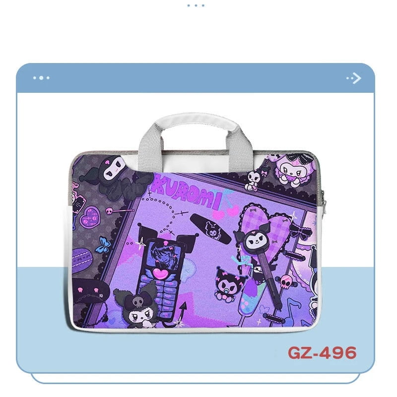 Kawaii Sanrio Kuromi Hello Kitty Cute 14 15.6 17 Inch Office Notebook ...