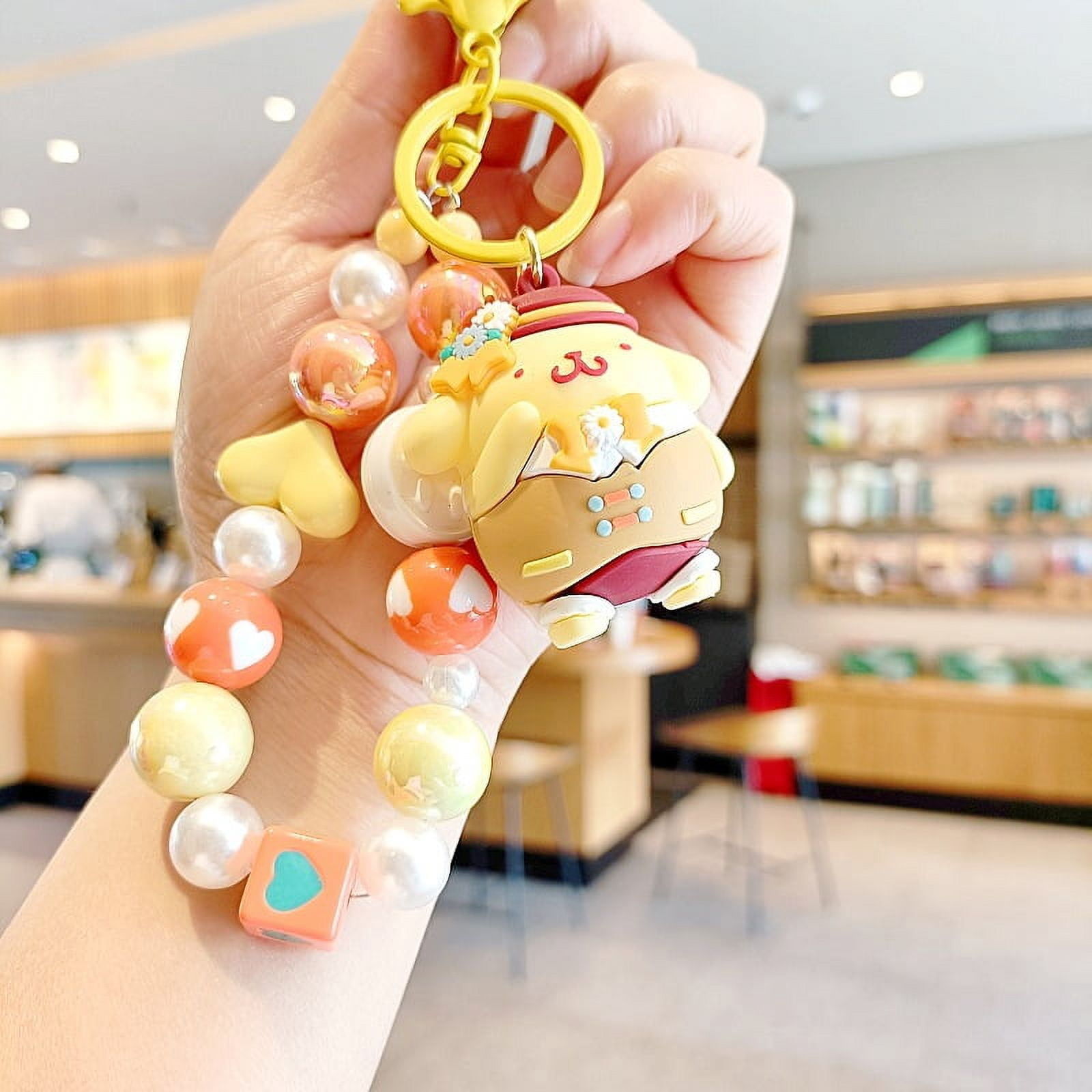 Kawaii Sanrio Kuromi Hello Kitty Keychains My Melody Anime Cartoon ...