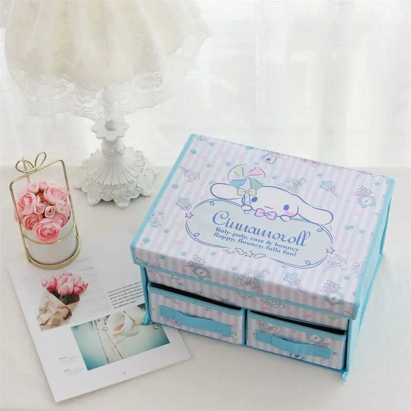 Kawaii Sanrio Kuromi Hello Kitty My Melody Underwear Storage Box Anime ...