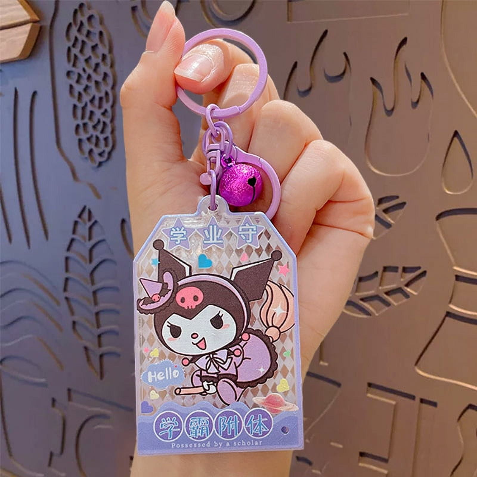 Kawaii Sanrio Kuromi My Melody Into Oil Quicksand Blessing Brand Key ...