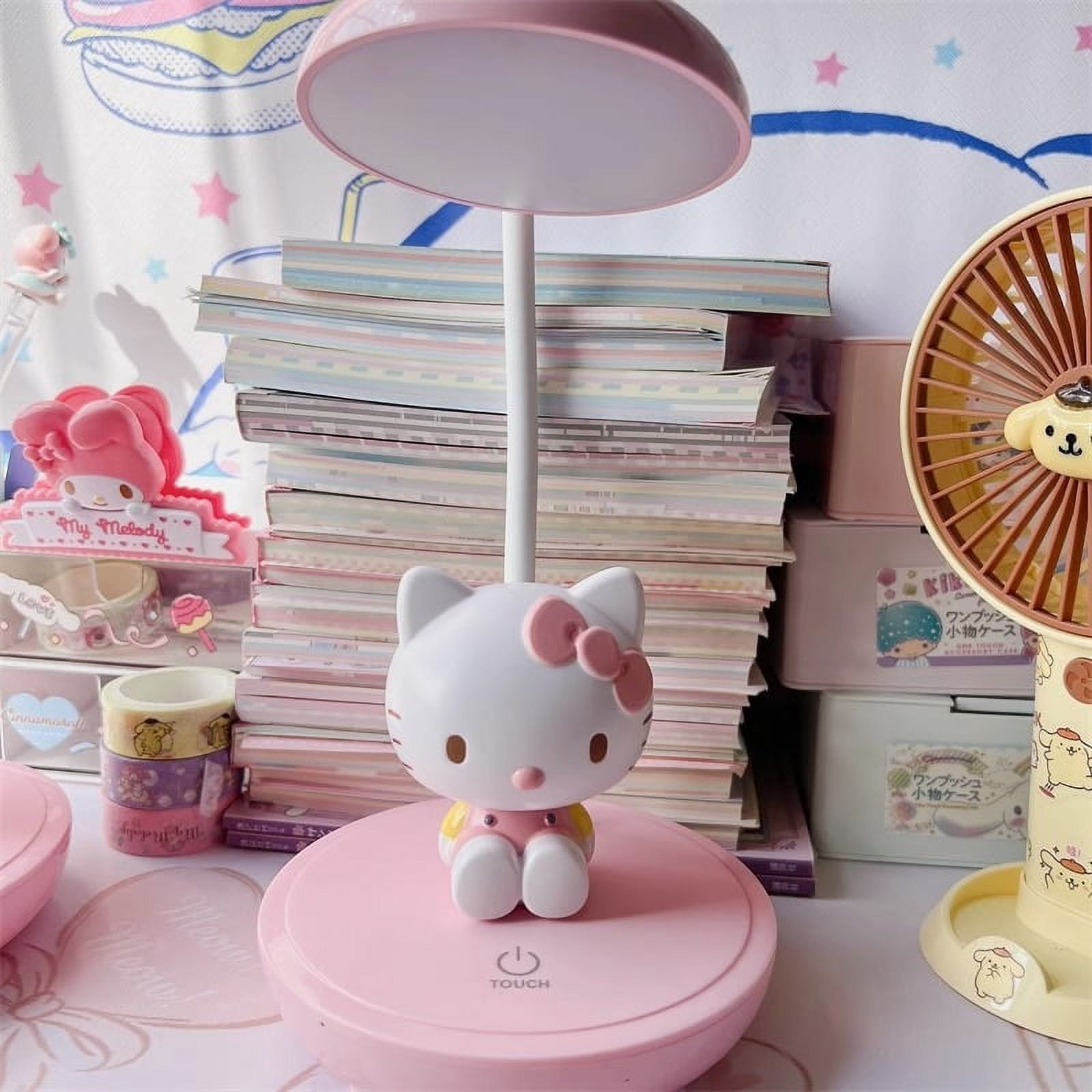 Kawaii Sanrio Led Night Light Hello Kitty My Melody Cinnamoroll Cartoon ...