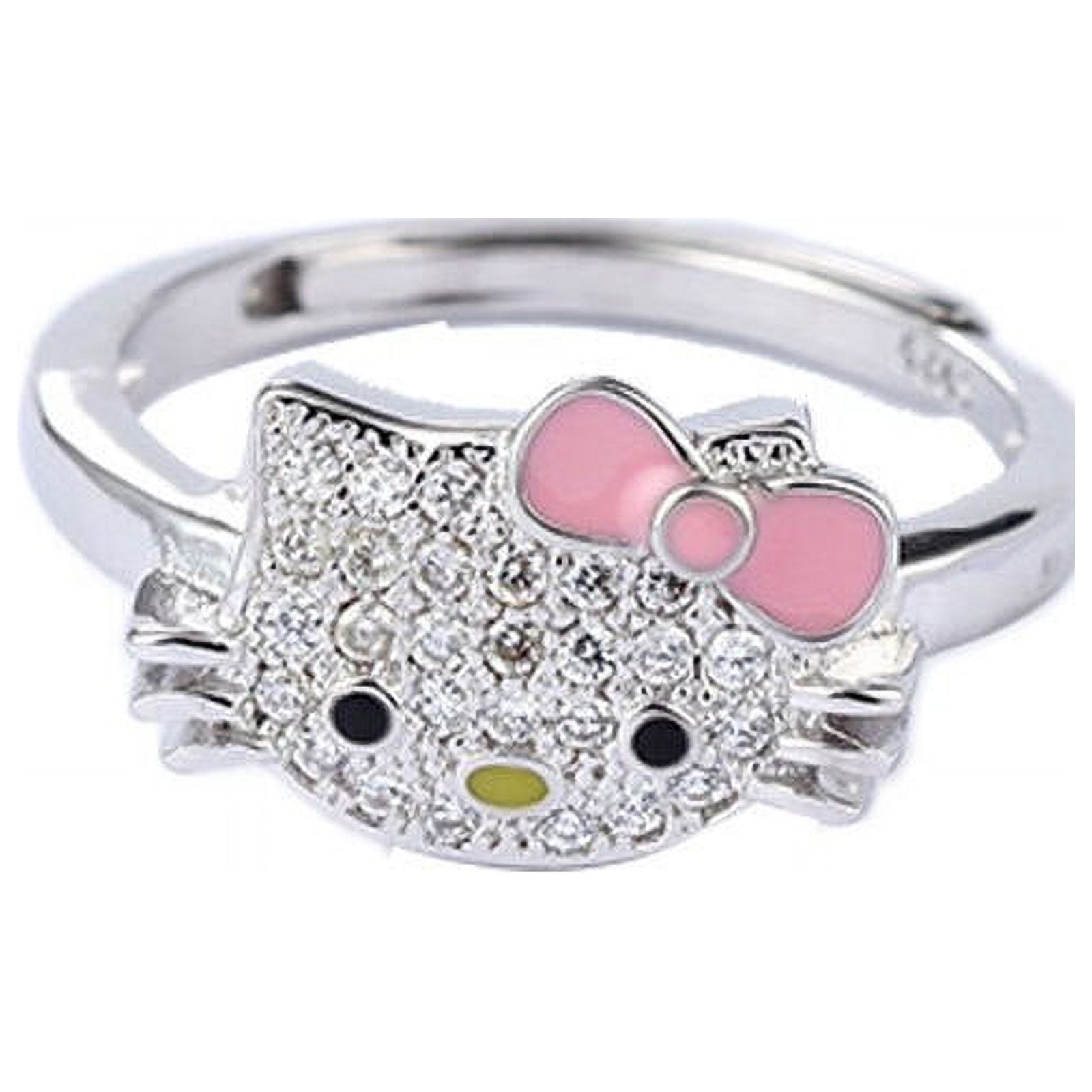 Kawaii Sanrio My Melody Cinnamoroll Kuromi Ring Kitty Anime Toys ...