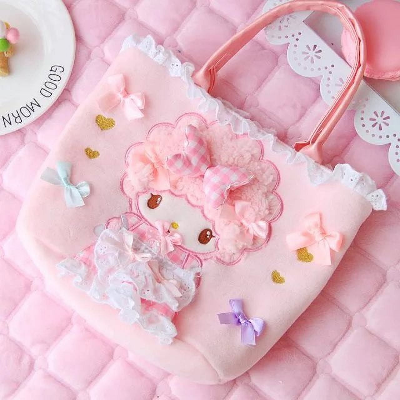 Kawaii Sanrio My Melody Sweet Piano Cute Toys Doll Bag Girl Heart Pink ...