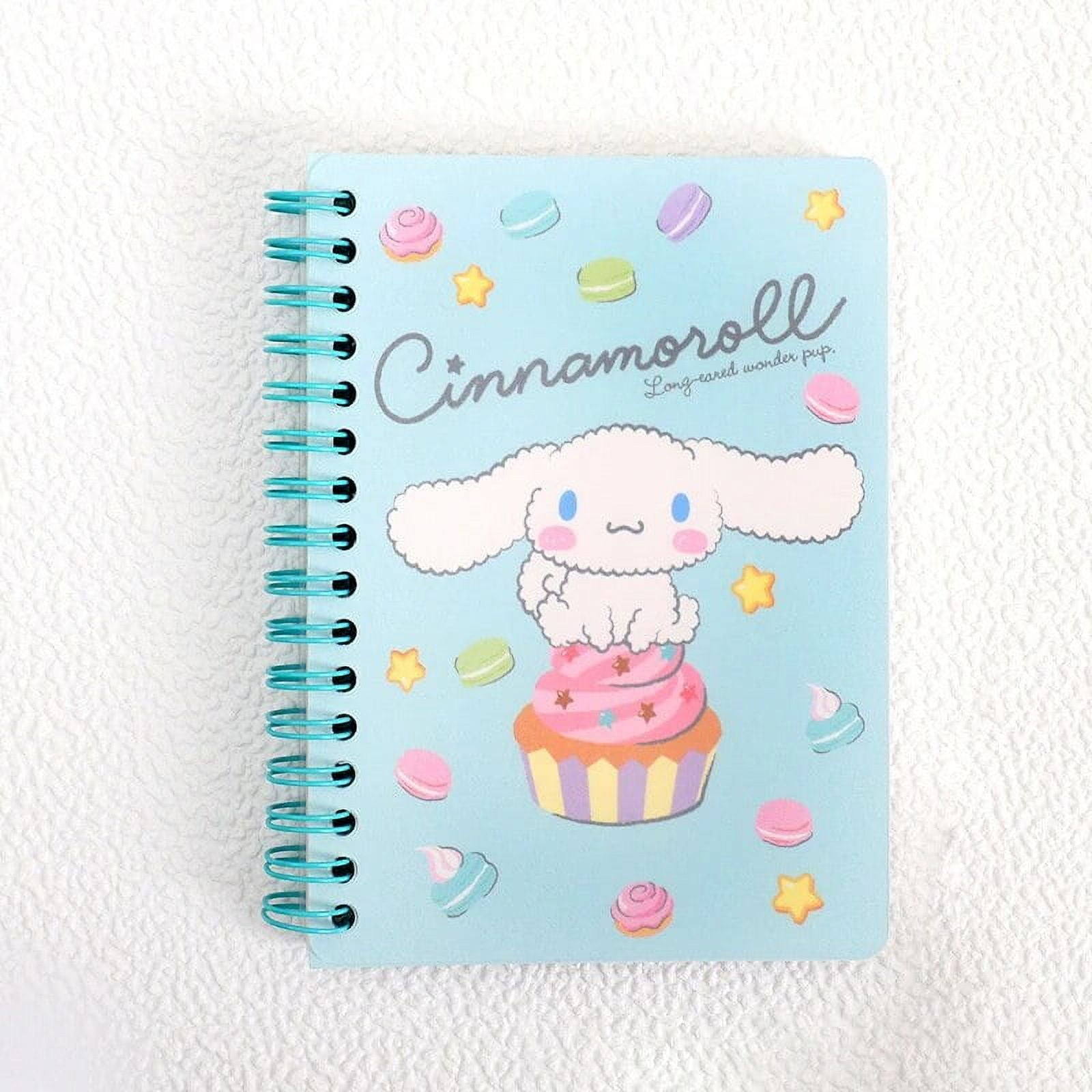 Kawaii Sanrio Notebook Anime Hello Kitty Kuromi Cinnamoroll Office ...