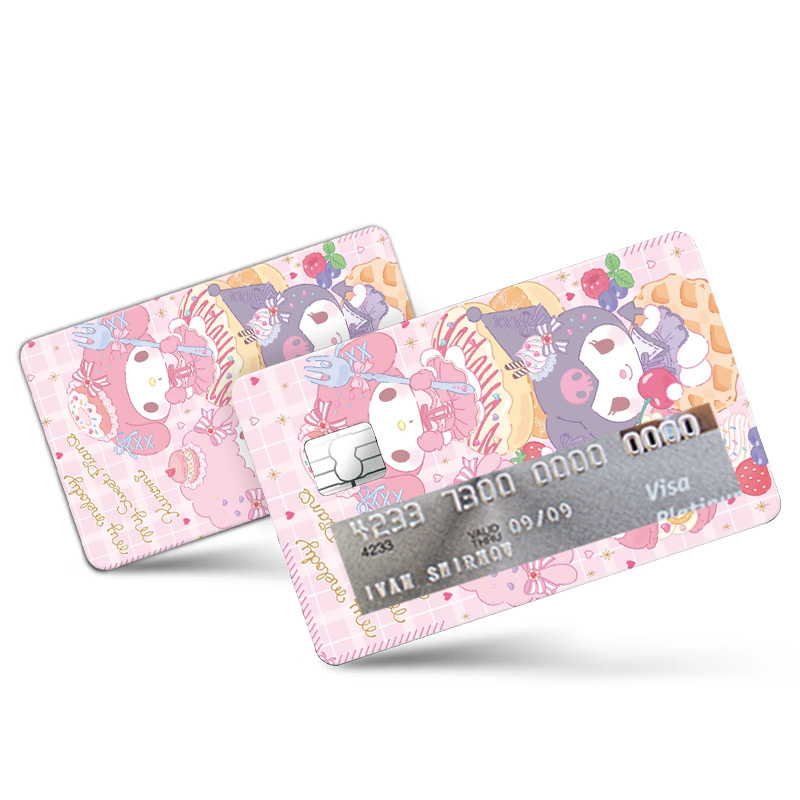 Kawaii Sanrio PVC Film Sticker Skin Tape Kuromi Melody Hello Kitty ...