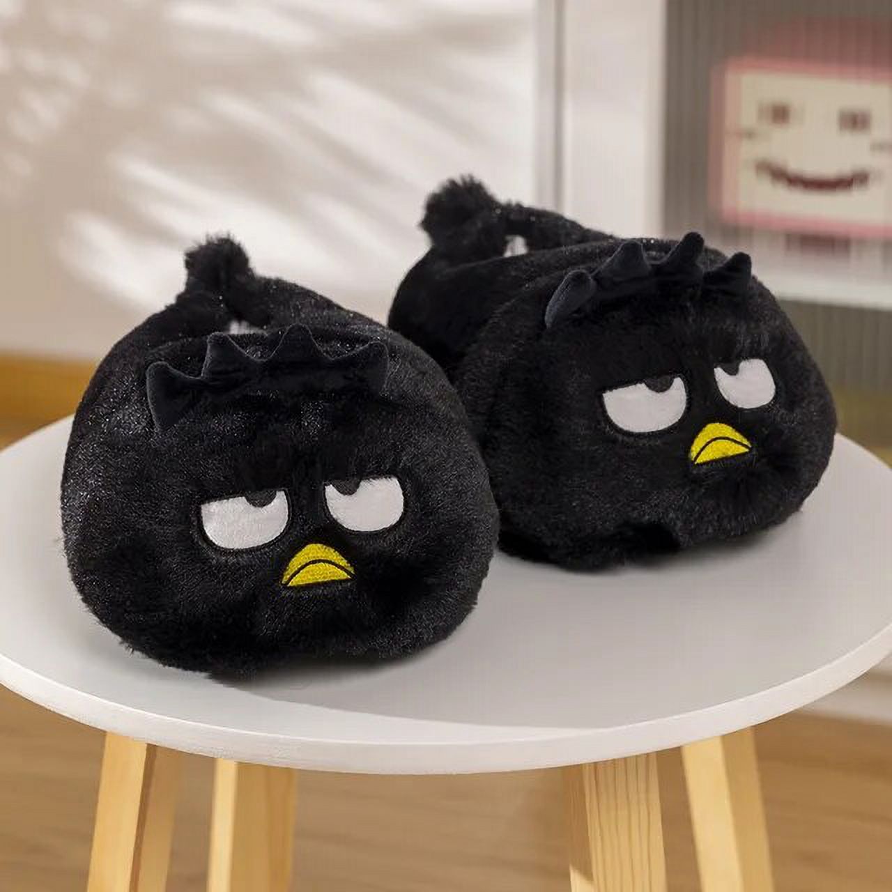 Kawaii Sanrio Plush Slippers Anime Cinnamoroll Kuromi Hello Kitty My ...