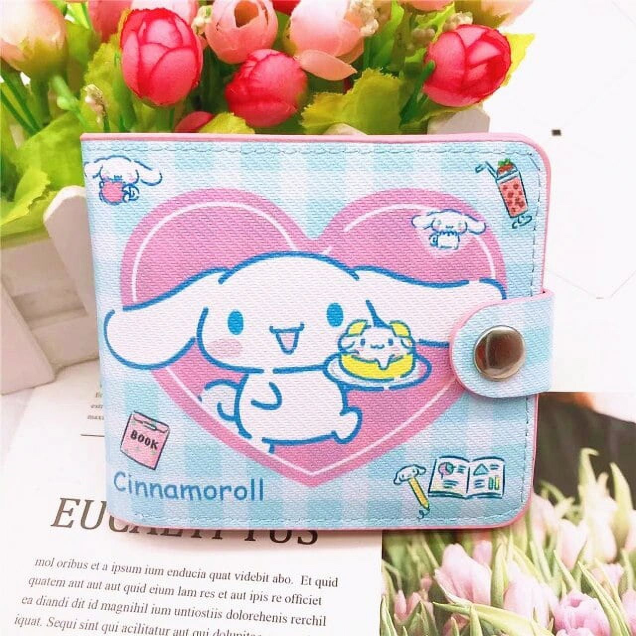 Kawaii Sanrio Wallet Hello Kitty Things Kuromi Leather Coin Purse ...