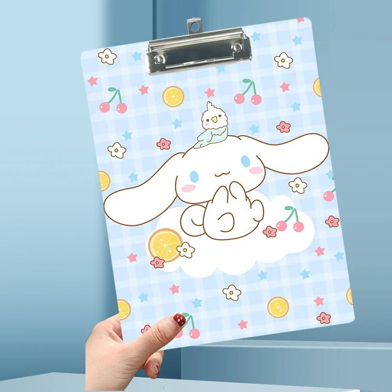 Kawaii Sanrio cartoon Cinnamoroll board clip acrylic writing splint ...